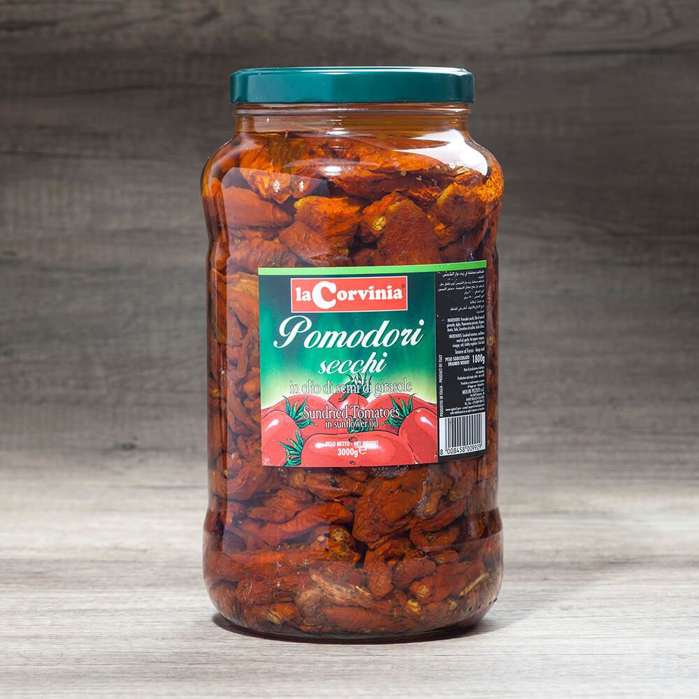 La Corvinia Sun Dried Tomato in Sunflower Oil | Online at QB Food ...